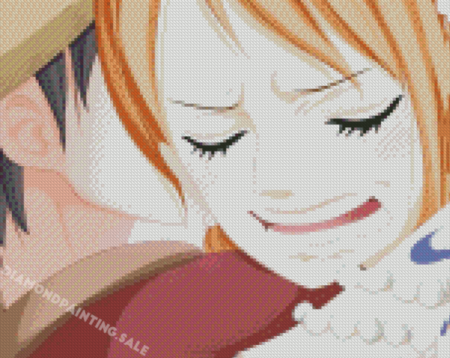 Nami One Piece Anime - 5D Diamond Painting - DiamodPainting.Sale