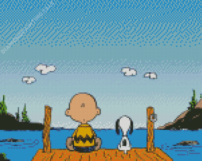 Peanuts Charlie - 5D Diamond Paintings - DiamodPainting.Sale